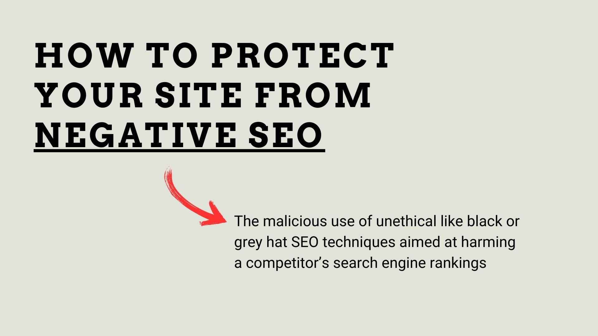How to Protect Your Site from Negative SEO - Link Genius