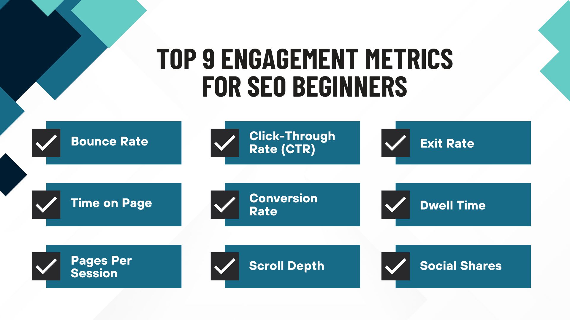 Top 9 Engagement Metrics for SEO Beginners - Link Genius