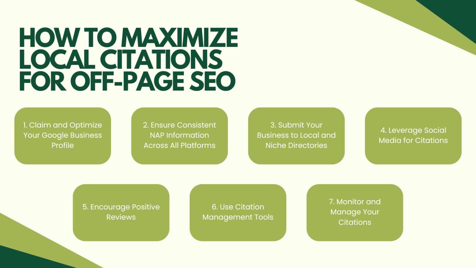 How to Maximize Local Citations for Off-Page SEO – Link Genius