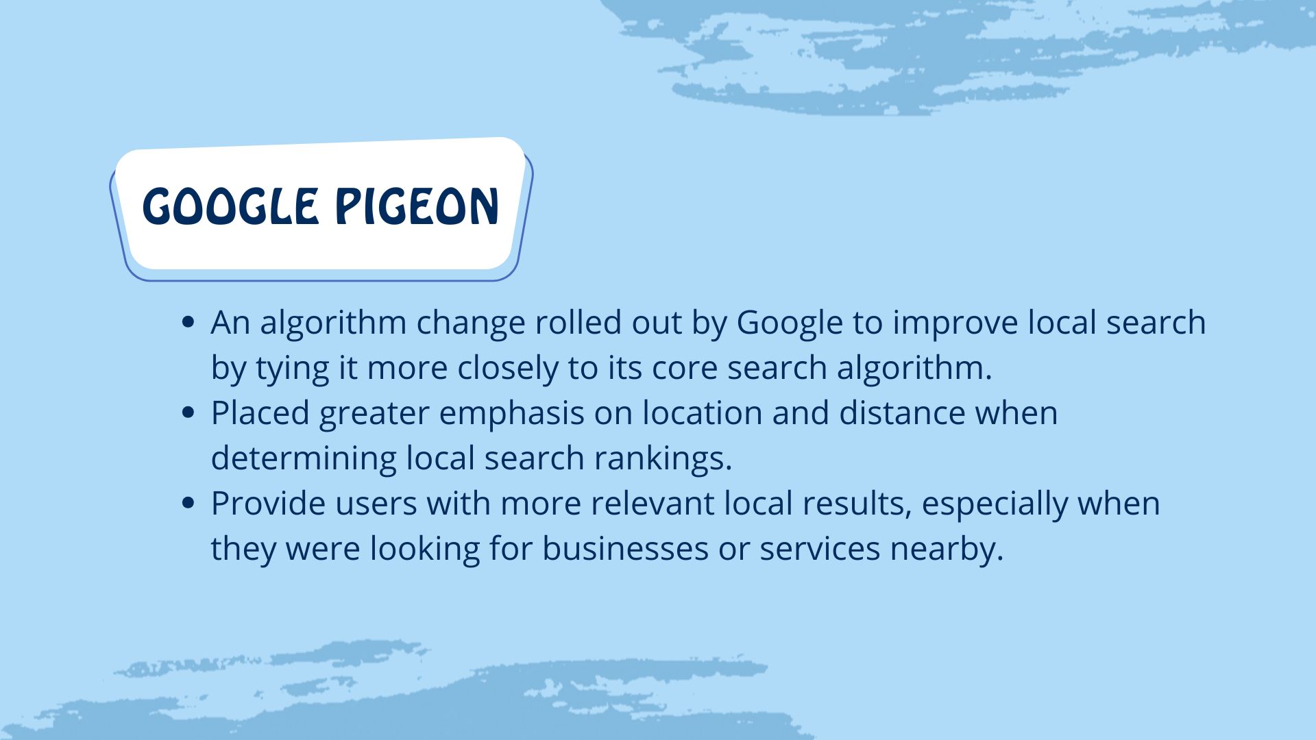 Understanding the Google Pigeon Update for Local SEO Success - Link Genius