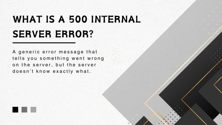 How to Deal with a 500 Internal Server Error - Link Genius