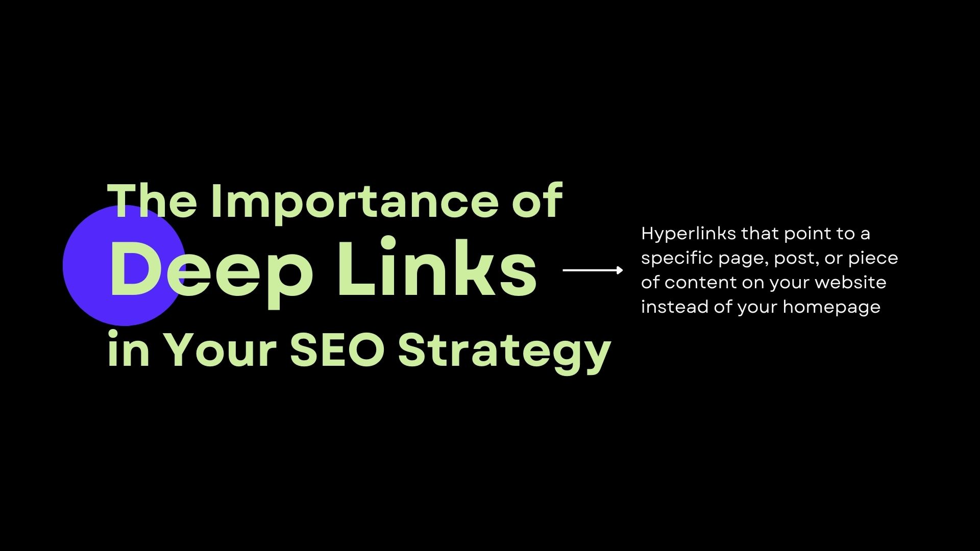 The Importance of Deep Links in Your SEO Strategy - Link Genius